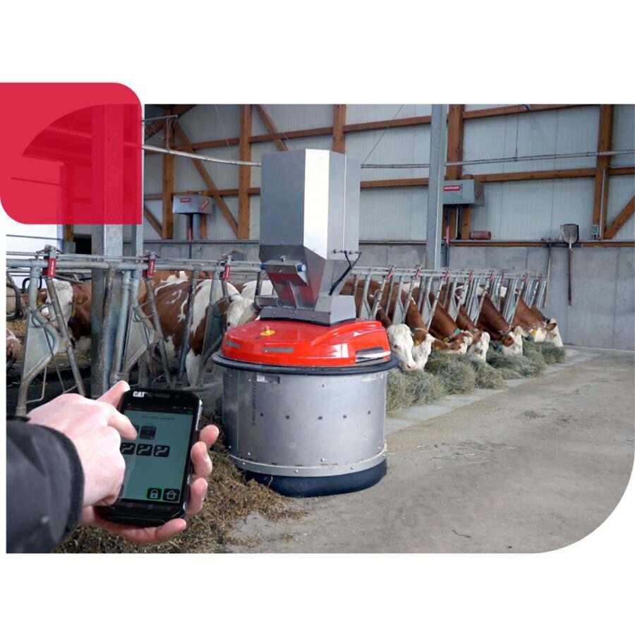 FARO Feed Pusher Robot: Beef Cattle Nutrition